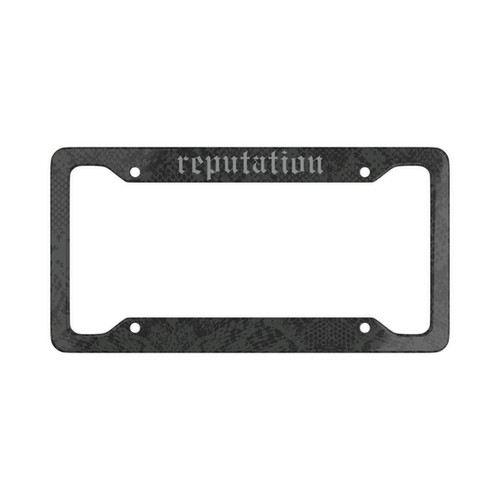 Reputation Snakeprint License Plate Frame | Midnights Mayhem Co