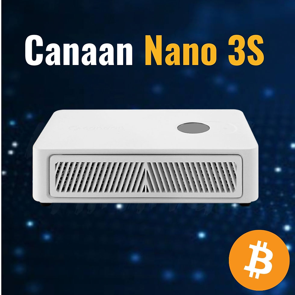 Canaan Avalon Nano 3S bitcoin Home Solo Miner 6Th/s with power adapter ...