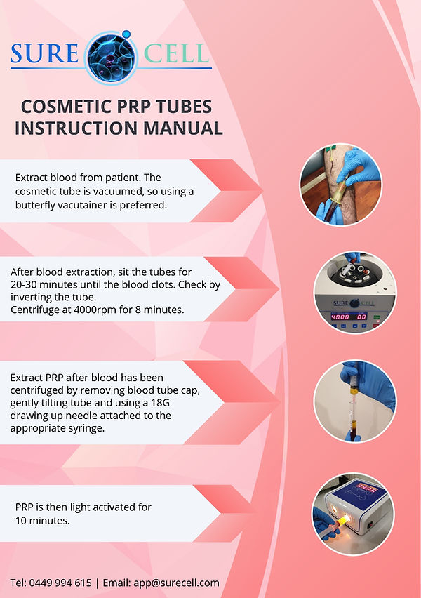 Tubes Manual | Surecell Australia