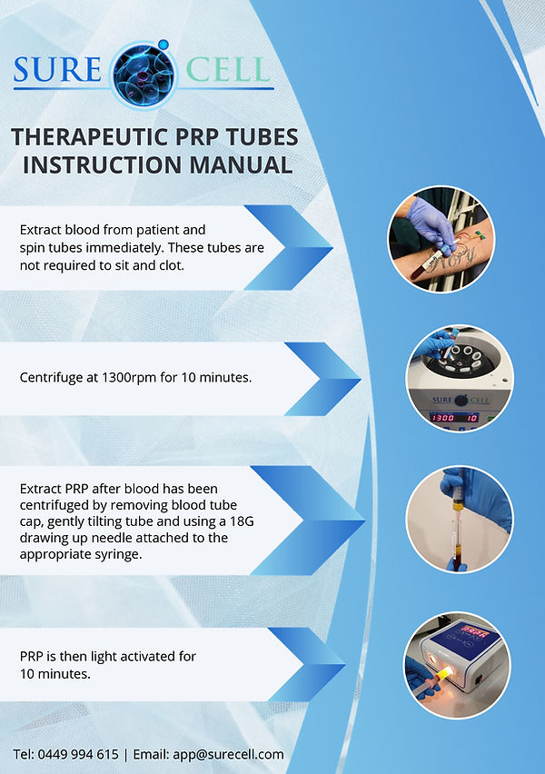 Tubes Manual | Surecell Australia