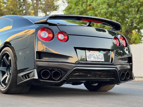 N-Tune Spec T Rear Bumper Cover (FRP): 2017-2022 Nissan R35 GTR ...