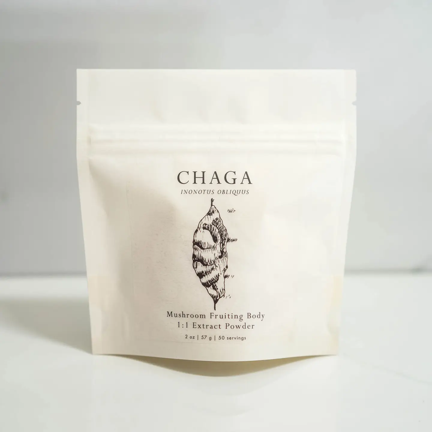 Organic Chaga Mushroom Extract Powder | Mater Mushrooms