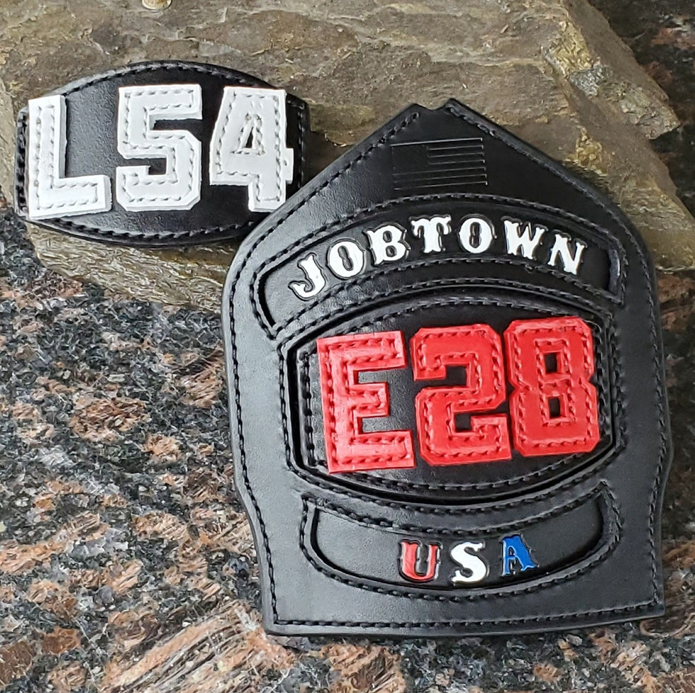 Fire Helmet Shields | Lynch Leather Works | USA