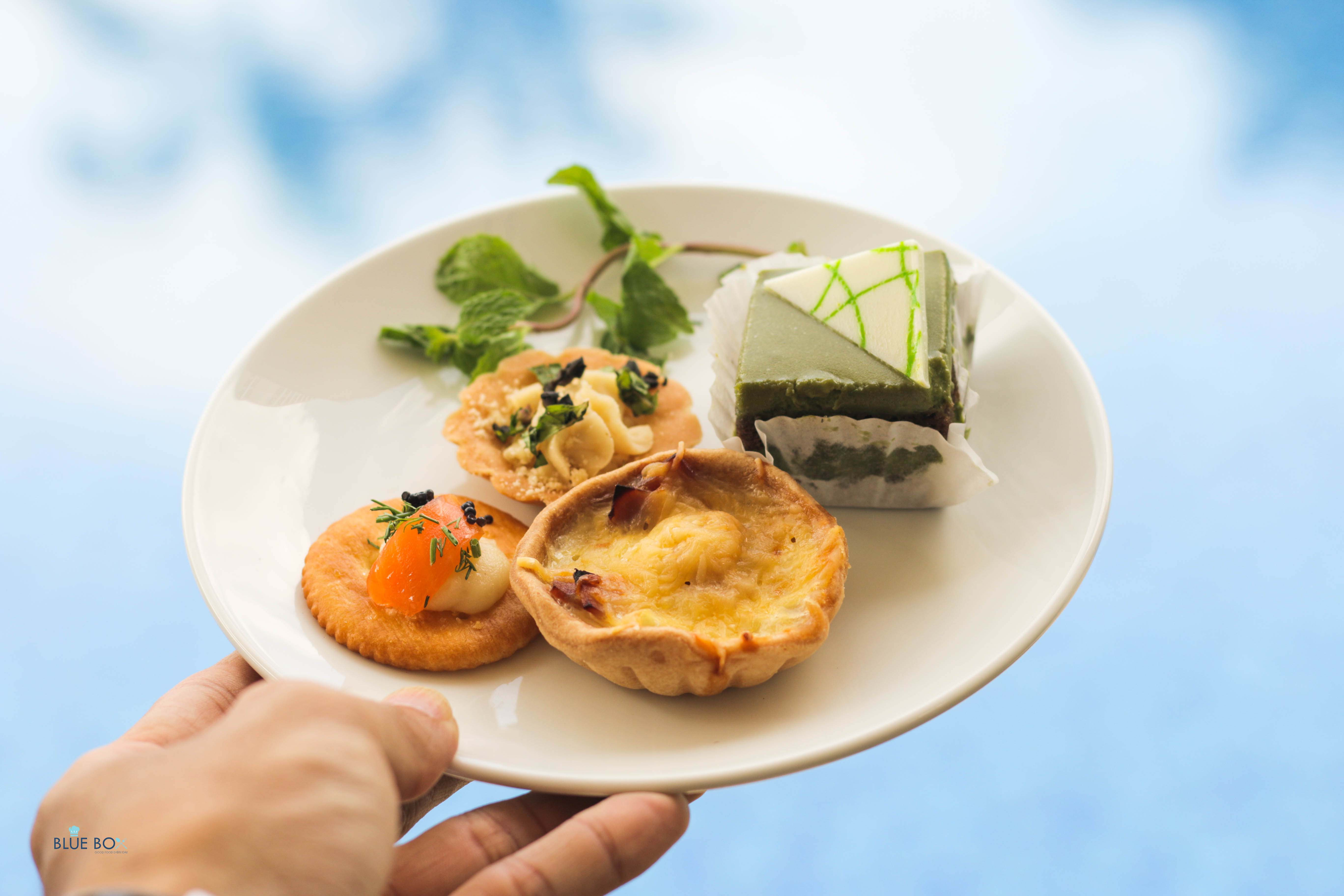 Tea Break Menu | Blue Box