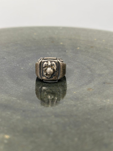 WW2 US Navy Stamped Sterling Ring | Marcel Rodrigues