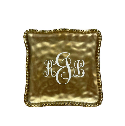 Personalized Small Square Tray | Cappai Designs