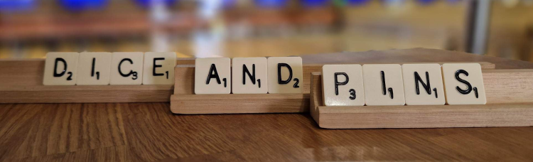 Home | Dice & Pins website