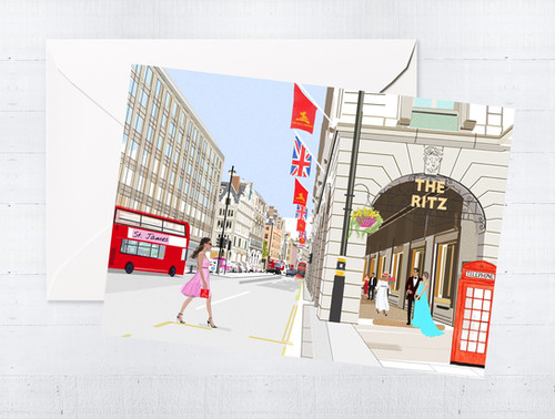 The Ritz London Greeting Cards and Box Sets | London Designs | Njeri ...