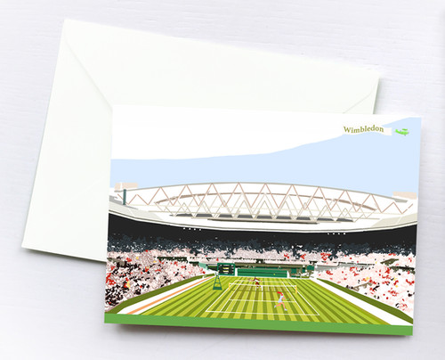 Wimbledon Championship Greeting Cards & Box Sets | Njeri Illustrated ...