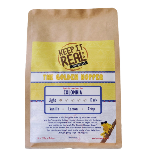 THE GOLDEN HOPPER (COLOMBIA) | Keep It Real Coffee