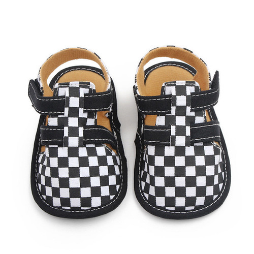 Checkered Baby Sandals | RaceChex
