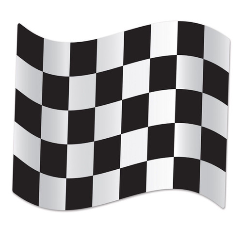 Jumbo Checkered Flag Cutout | RaceChex