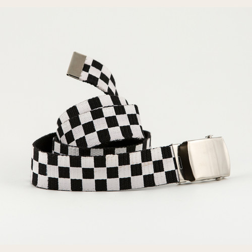 Checkered Web Belt | RaceChex