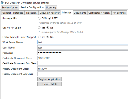 DocuSign Connector for iManage Work – Configuration Flexibility