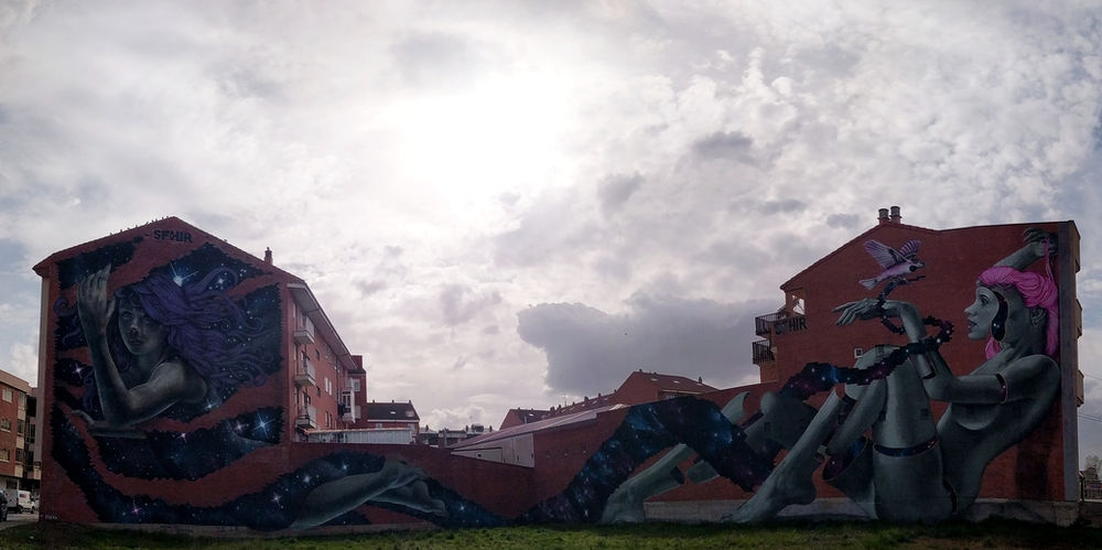 Ruta del Graffiti en La Bañeza, un auténtico museo al aire libre
