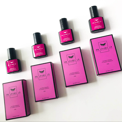 ‘Mach 5” Pro Grade lash extension adhesive 10ml | MB Lashes LA