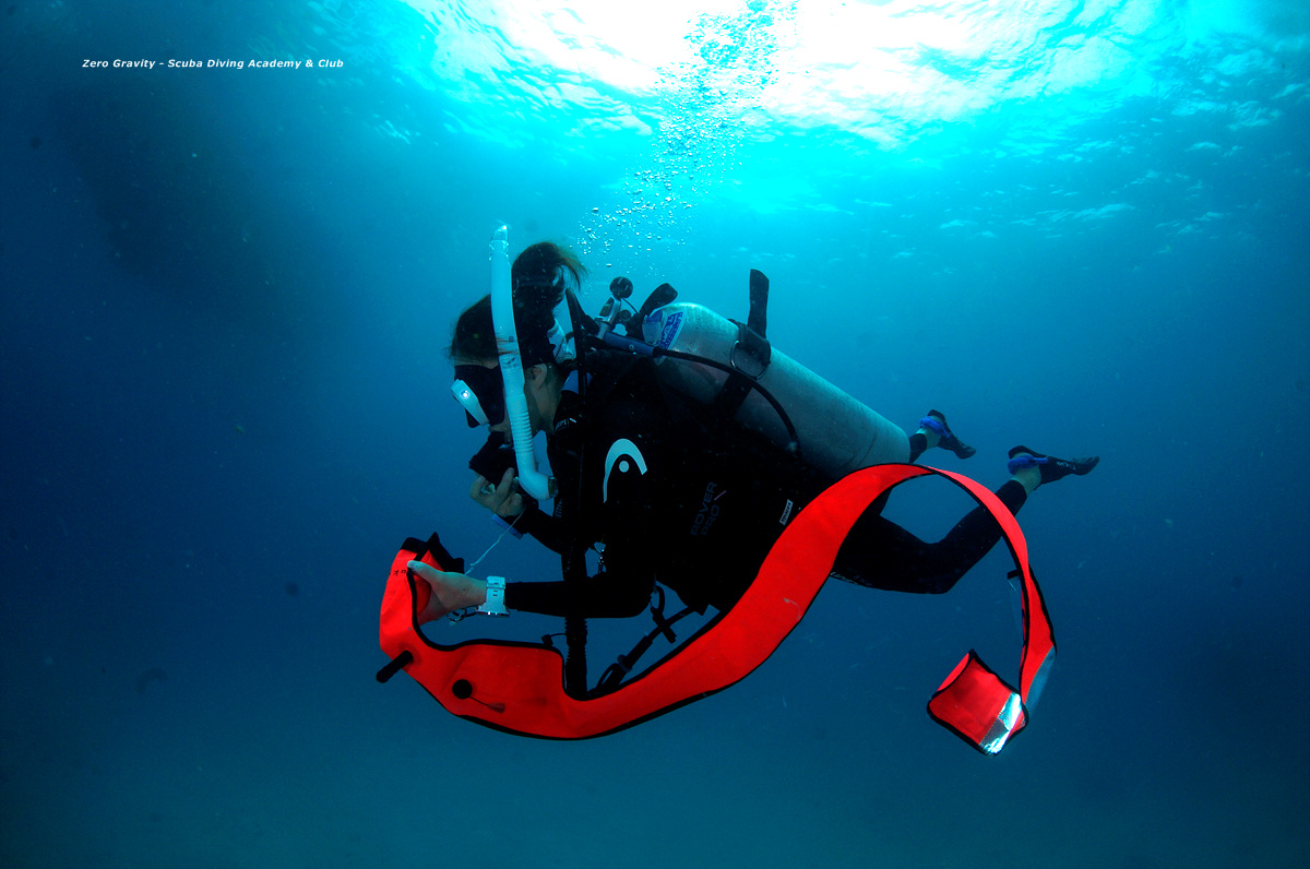 DSMB 수면마커부이 | 제로그래비티 - 스쿠버다이빙 아카데미 & 클럽 / 서울 / 패디