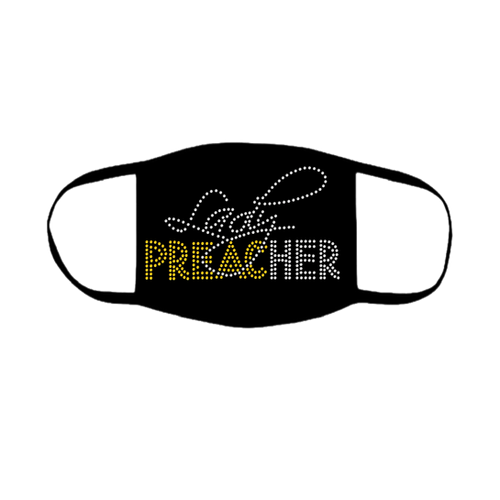 LADY PREACHER BLING MASK | CROWNHERWEAR