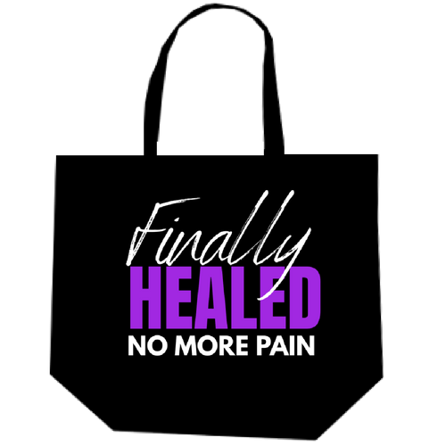 FINALLY HEALED SCREEN TOTE | YCAPEHARTMINISTRIES