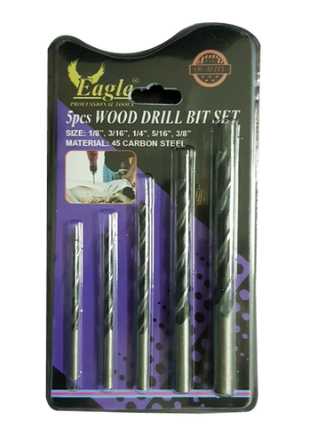 5pcs. Wood Drill Bit Set | Eagle Website