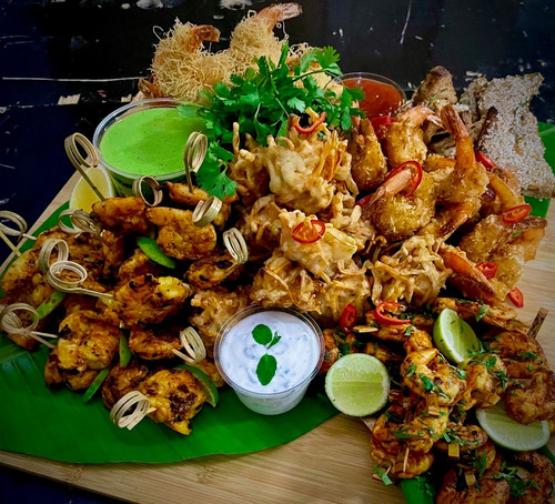 Prawn Platter | thelimetreecafe