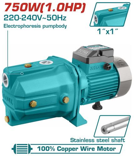 TOTAL Self-Priming Jet Water Pump (TWP37506) | KIRI TOOLS Cambodia