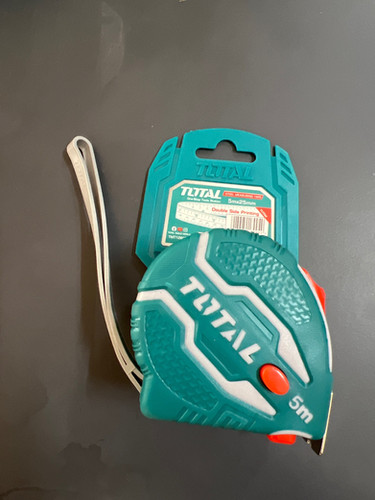 TOTAL Steel Measuring Tape 5 m × 25 mm (TMT126052) | KIRI TOOLS Cambodia