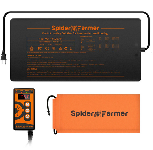 Heat Mat (Spider Farmer® 52 X 25cm) | Curious Ape Mushroom