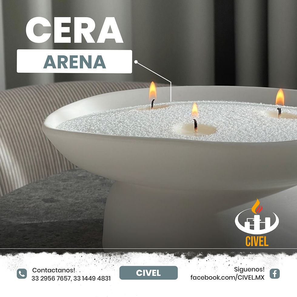 CERA EN ARENA BLANCA | CIVEL