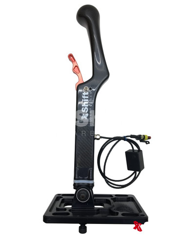 Xshift Carbon Fiber Sequential Gear Lever with LED Display | TENSAI ...