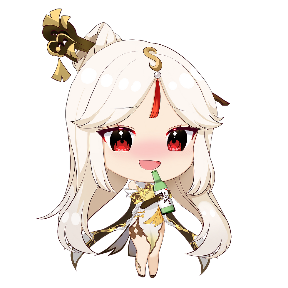 Chibi Ningguang | The Sakura Dreams