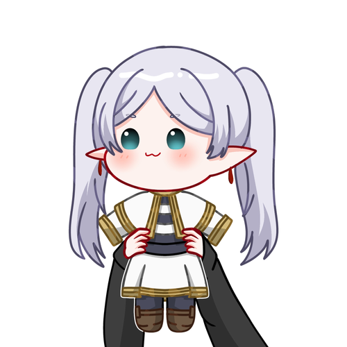 Frieren Journey Chibis | The Sakura Dreams