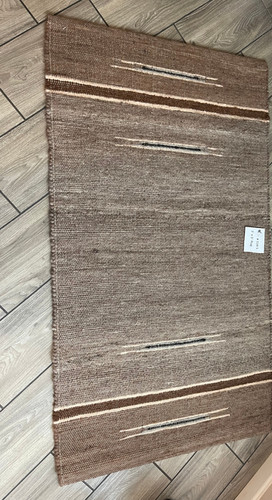 3 X 5 Natural Llama Fiber Rug-534S | Llama Fiber Co-op