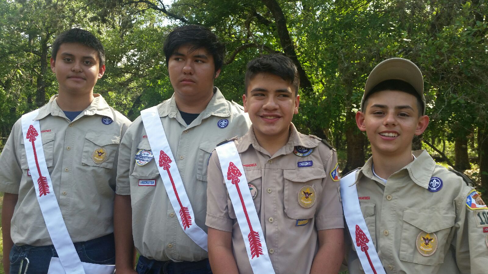 Order of the Arrow Black/White Ordeal Brotherhood Vigil Honor 4.5" OA ...