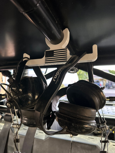UTV, SXS Headset / Goggle Hanger press fit customizable onto cage