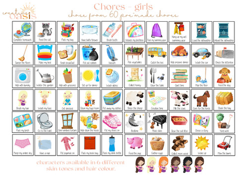 Custom Chores | Creative Oasis
