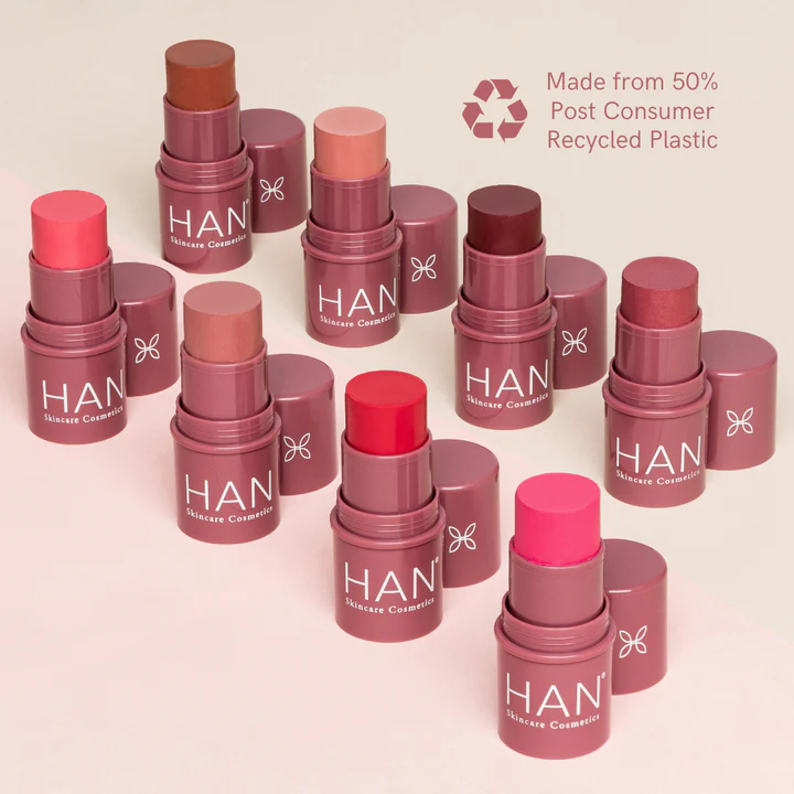Han Skincare Cosmetics - Vegan Multistick for Cheeks, Lips, Eyes ...