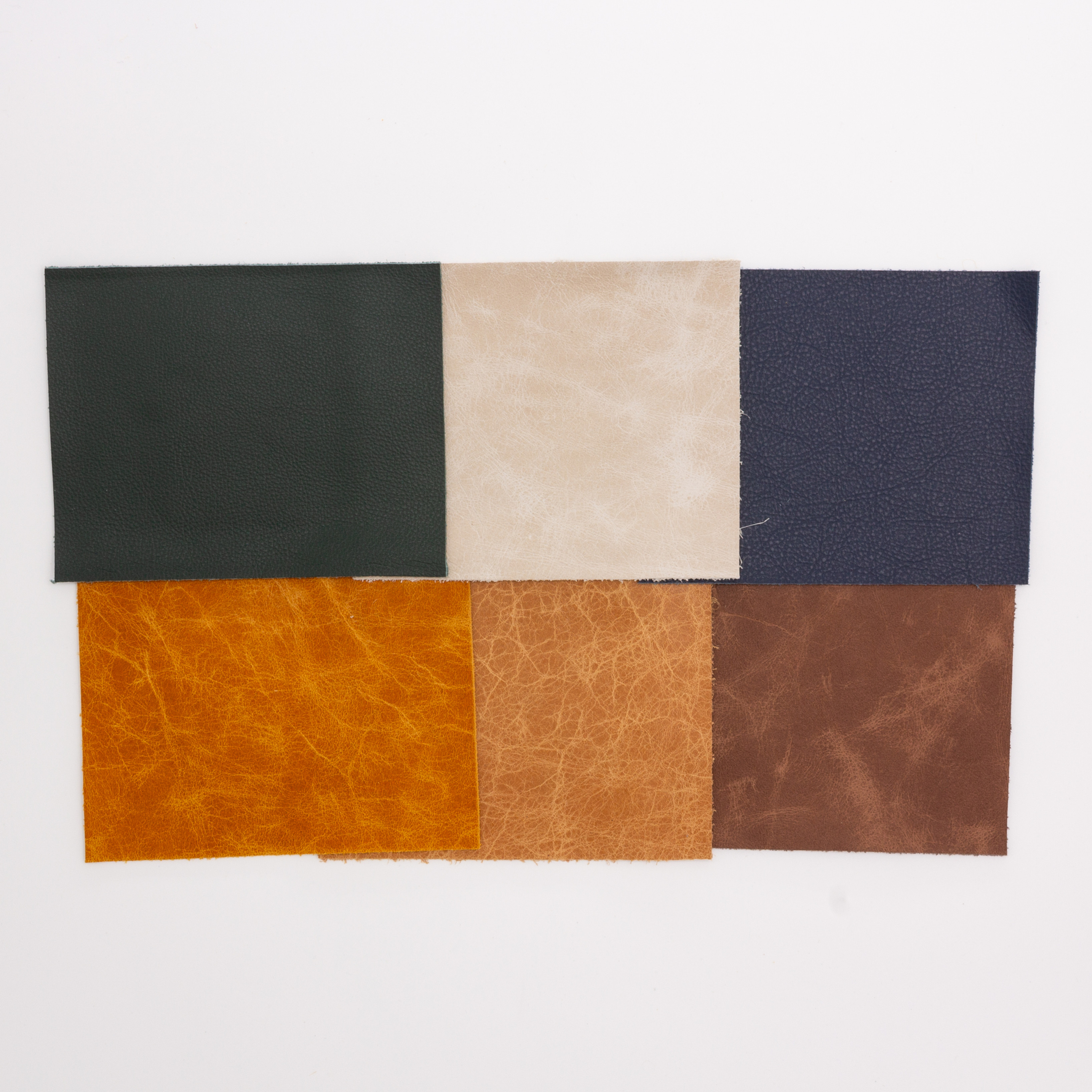 Leather Borders Sample Pack | thenaturalrugcompany
