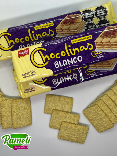 Chocolinas Blanco | Distribuidora Pameli