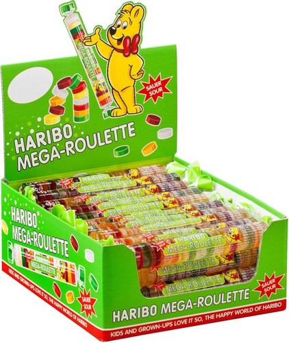 Haribo mega roulette 40x45 gram | Shopwigo.com