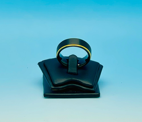 Mens Tungsten - Black / Gold | Custom Kool Gifts