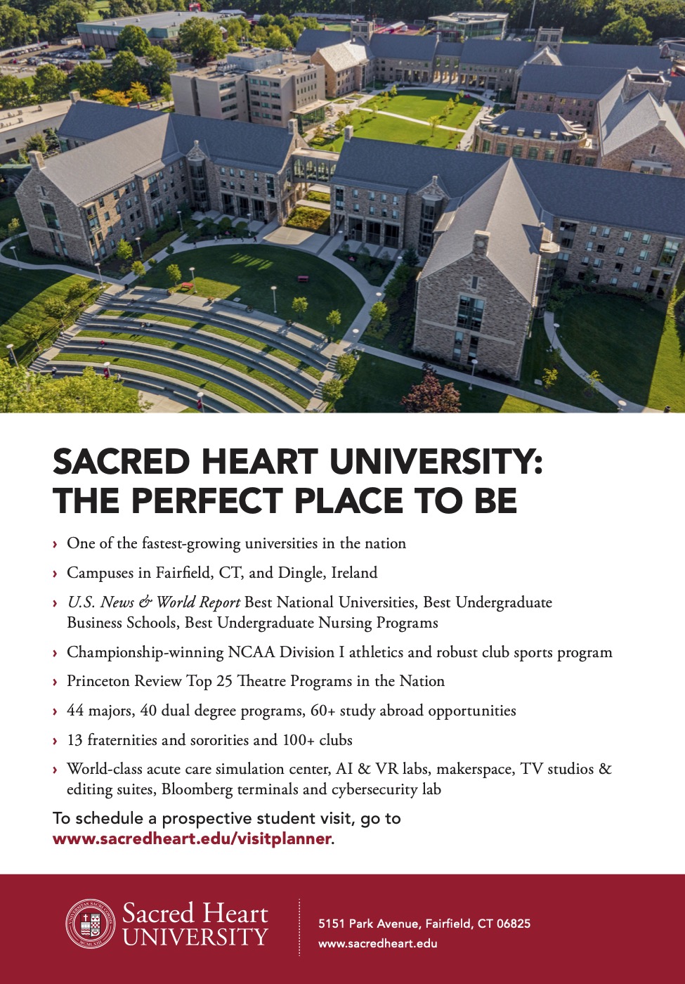 Sacred Heart University: The Perfect Place To Be