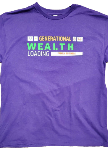 Generational Wealth T-shirt | Be The Difference