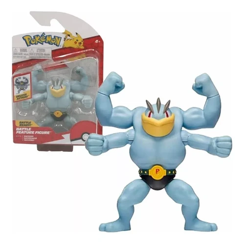 Pokemon Battle Figure - Machamp Deluxe Action | Juguetruck