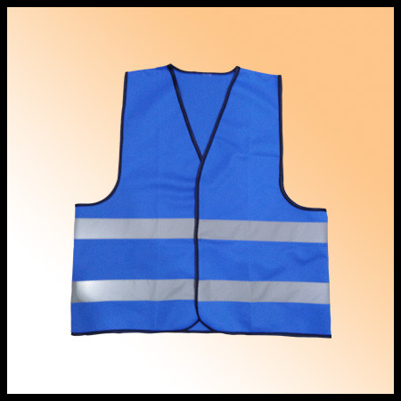 SAFETY VEST BLUE FABRIC | Safex Safety KSA