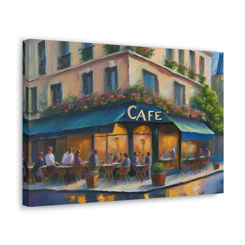 Cozy Corner Cafe | Wonder Wall Canvas Art