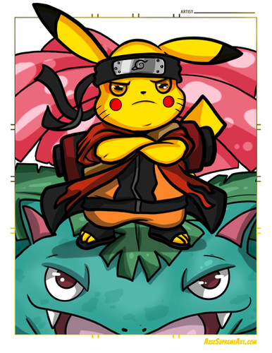 Naruto Sage Mode Pikachu | Shop Aziz Supreme