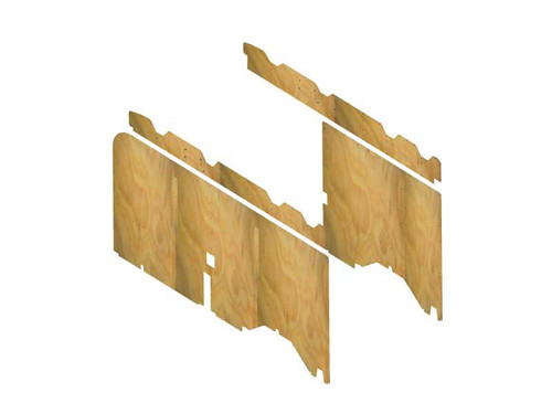 19-6406 - Plywood Wall Liner Kit 14+ Transit 148" Wb High Roof