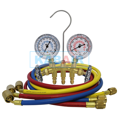 KA54140 - Mastercool R12 Manifold Gauge Set With Hoses