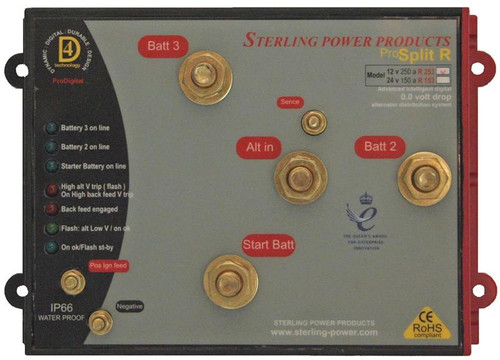 PSR253 - ProSplit-R Zero Volt Drop Marine Battery Isolator (12V, 250 ...